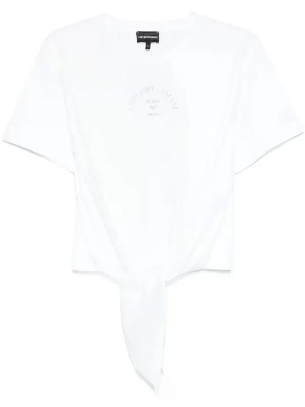 Emporio Armani Logo-print T-shirt - White