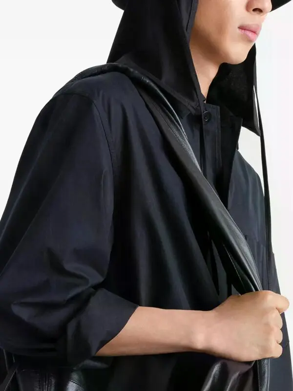 LEMAIRE Twisted Shoulder Bag - Black