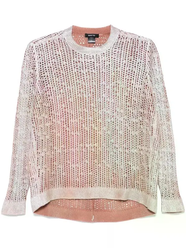 Avant Toi Foil-print Sweater