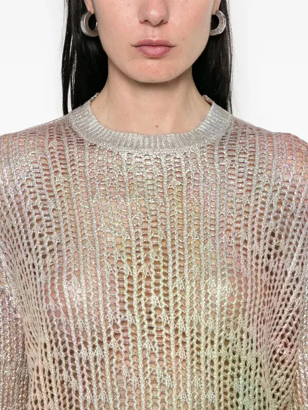 Avant Toi Foil-print Sweater