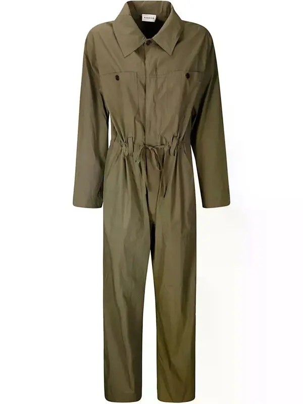 P.a.r.o.s.h Straight-leg Jumpsuit - Green