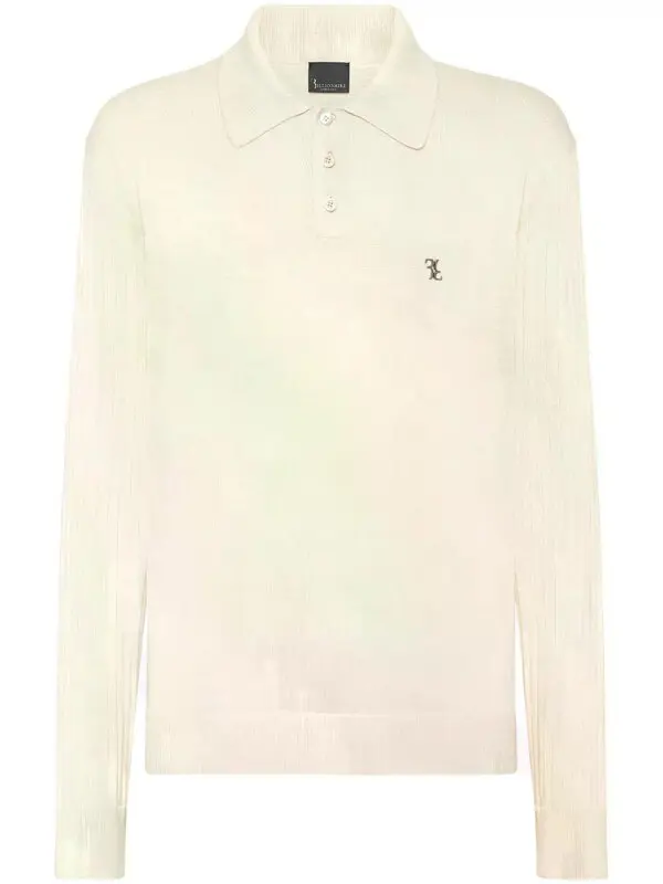 BILLIONAIRE Logo-plaque Polo Shirt