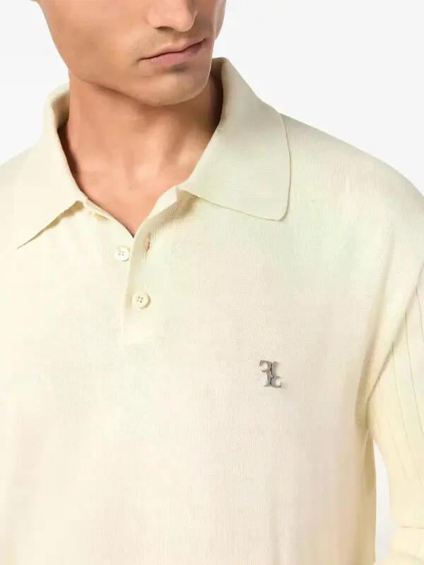 BILLIONAIRE Logo-plaque Polo Shirt