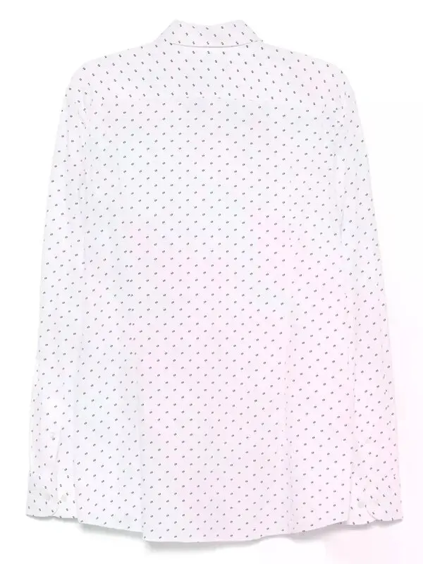 BOSS Printed Shirt - White