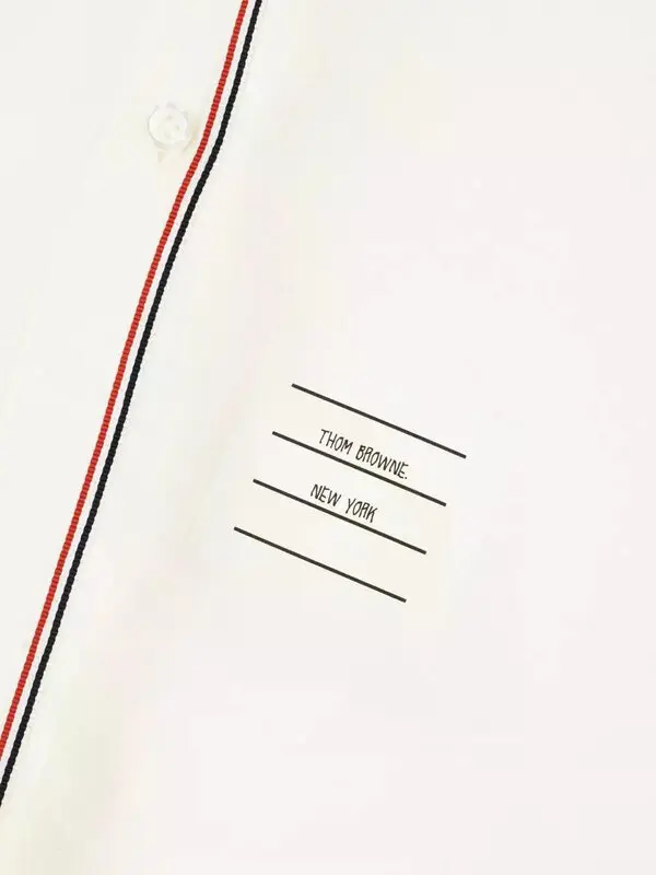 Thom Browne Striped-trim Shirt