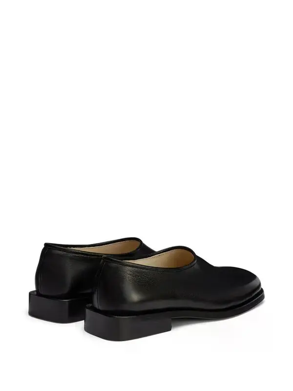 Lemaire Anatomic Derby Shoes - Black | Editorialist