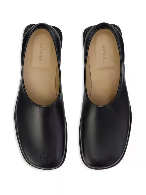 LEMAIRE Lemmaire Anatomic Slip-on Leather Loafers