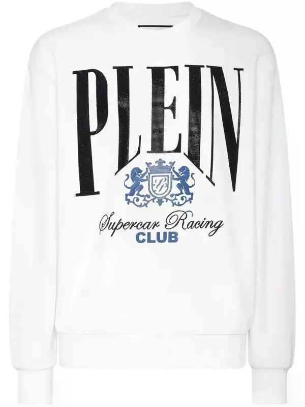 Philipp Plein Racing Club Sweatshirt - White