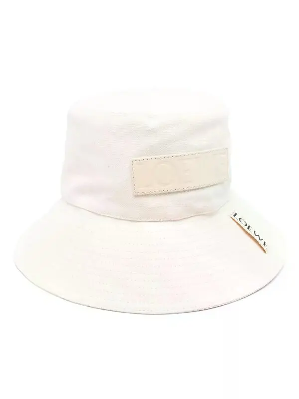 Loewe Logo-patch Hat - Neutrals