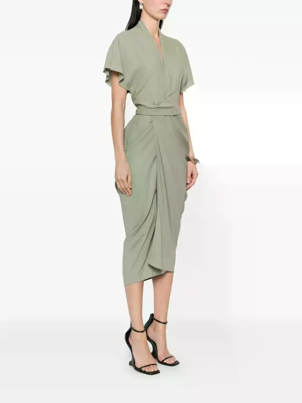 Rick Owens Wrap Maxi Dress