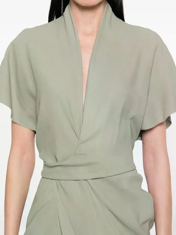 Rick Owens Wrap Maxi Dress