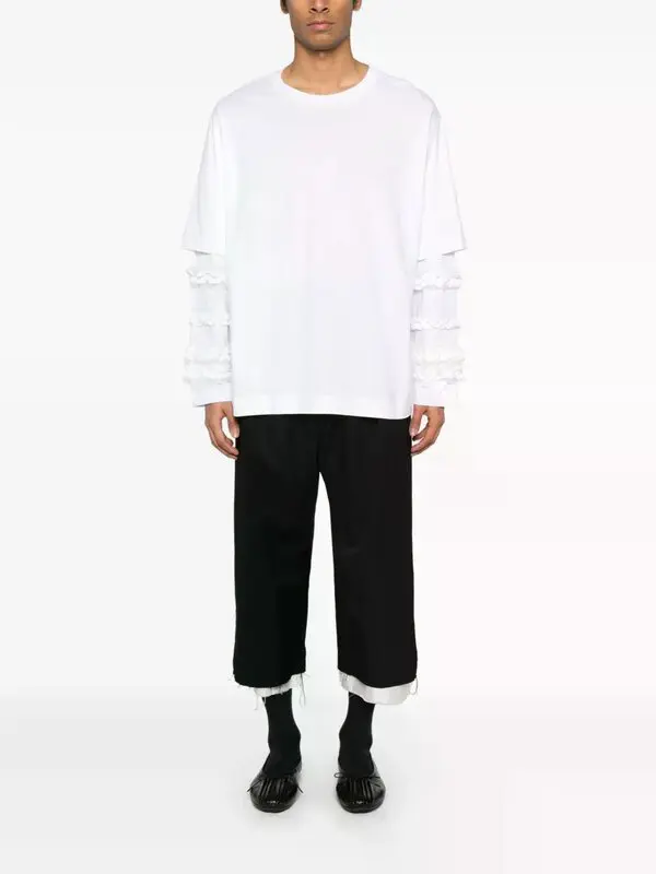 Simone Rocha Ruffled Long -sleeve T-shirt