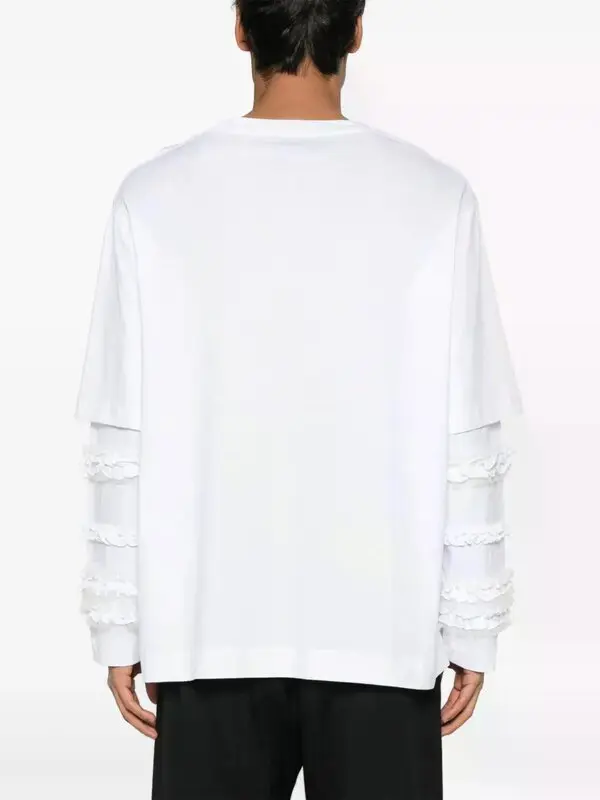 Simone Rocha Ruffled Long -sleeve T-shirt