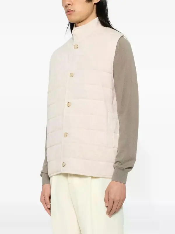 N.peal Quilted Cashmere Gilet