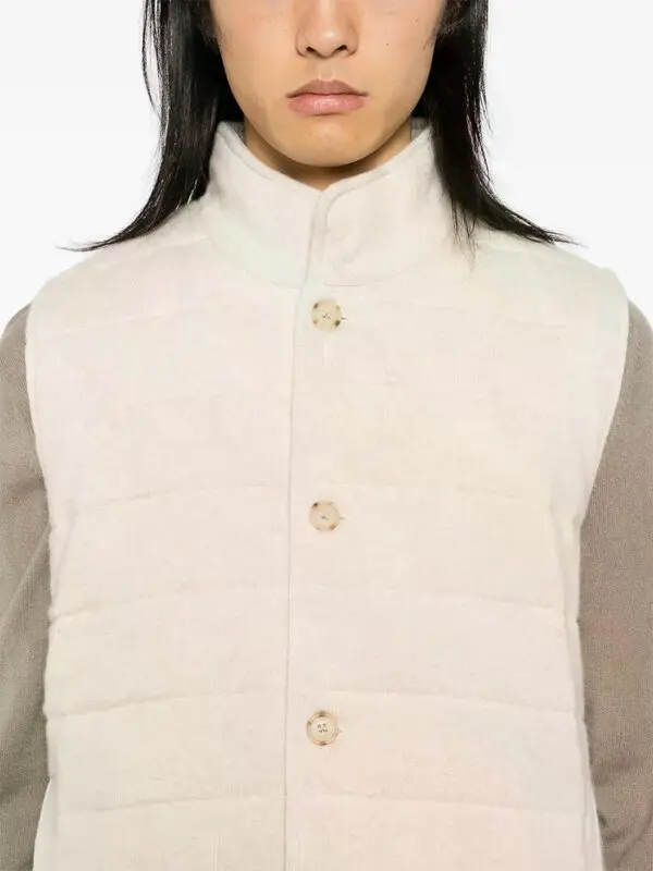 N.peal Quilted Cashmere Gilet
