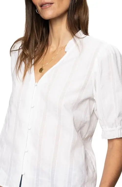 Sanctuary Cotton Button-up Top
