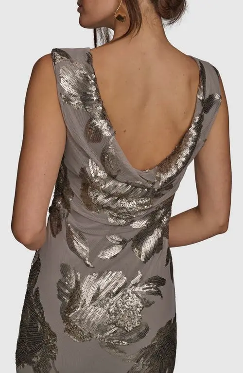 donna karan grey dress Ioana Antique Grey Finish Wood Dresser and Mirror – Roundhill Furniture main image 0