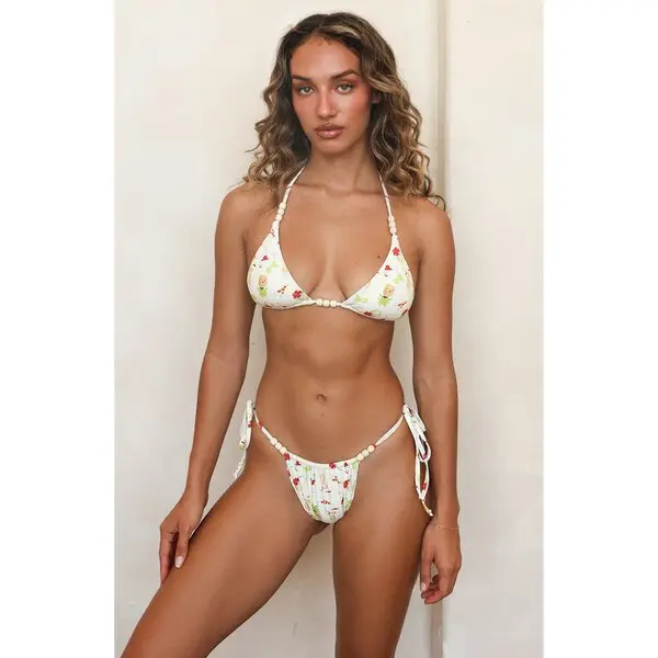 DIPPIN DAISY'S Bali Triangle Bikini Top - Pina Colada