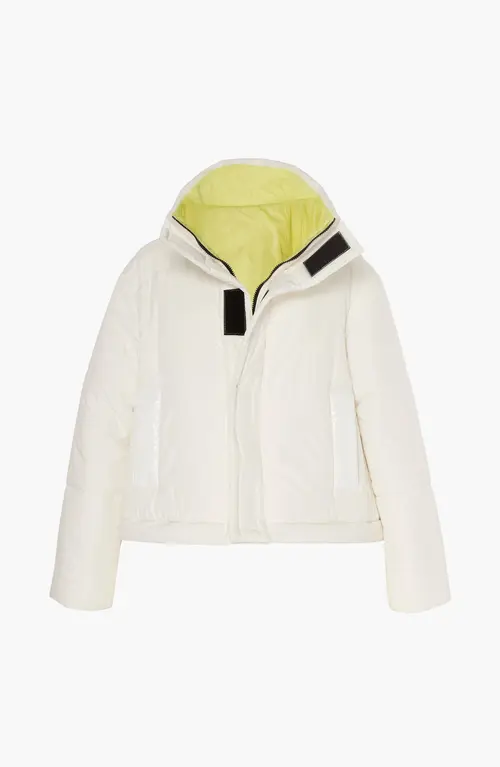Caalo Reversible Convertible Down Coat - Off-white