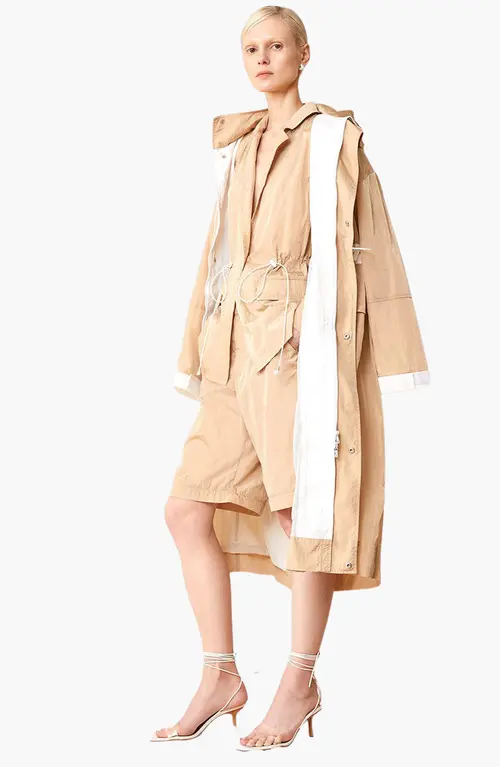 Caalo Parachute Water Resistant Anorak
