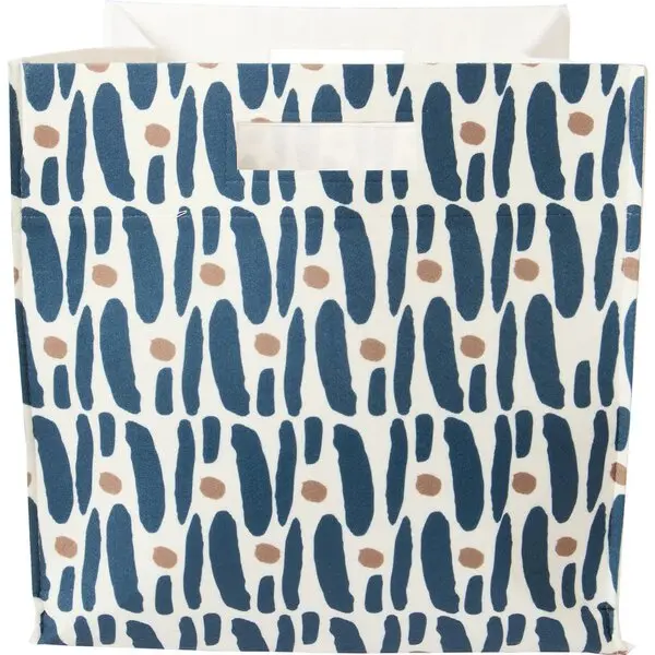DANCE HAPPY Mosaic Storage Bin - Navy
