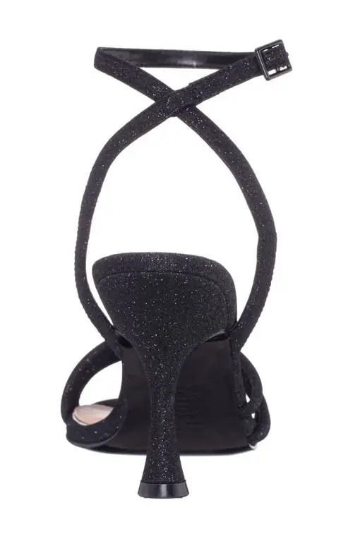 Nina Veruca Ankle Strap Sandals - Black