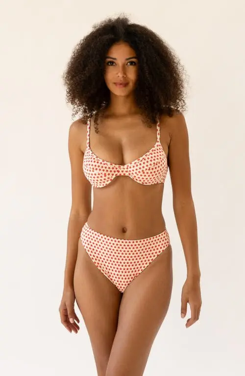 DIPPIN DAISY'S Seashore High Waist Cheeky Bikini Bottom - Rockstar