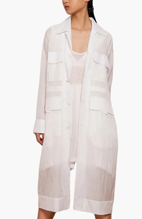 Caalo 2 Length Utility Jacket - Off-white