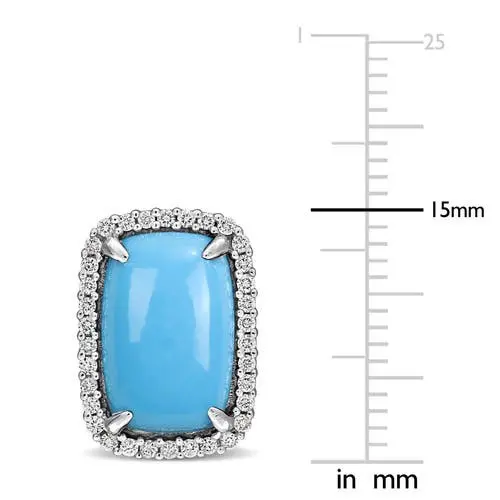 JULIANNA B. And Diamond Halo Earrings
