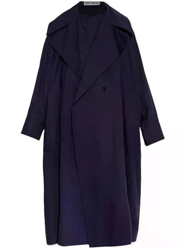 Issey Miyake Cotton Trench Coat