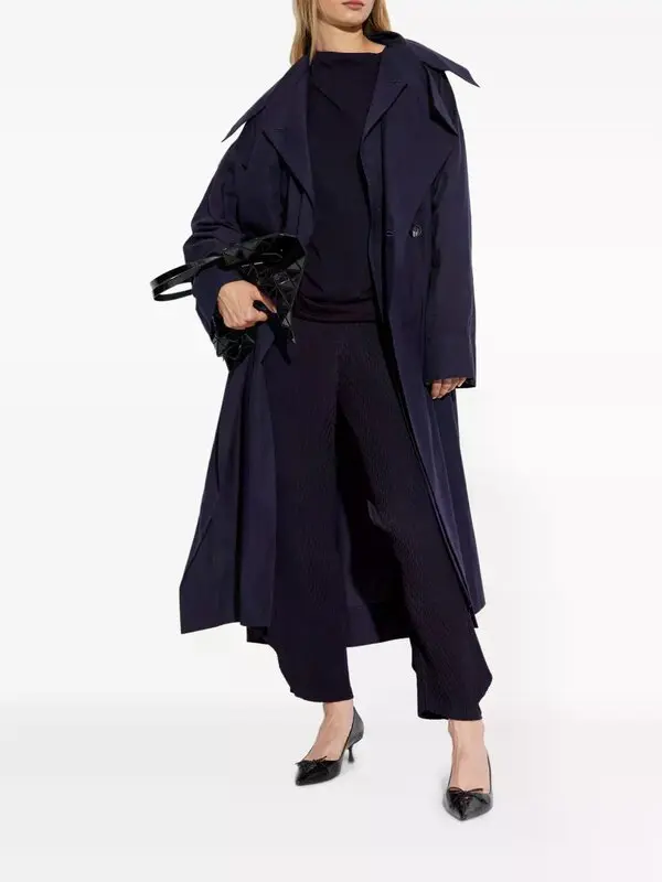 Issey Miyake Cotton Trench Coat