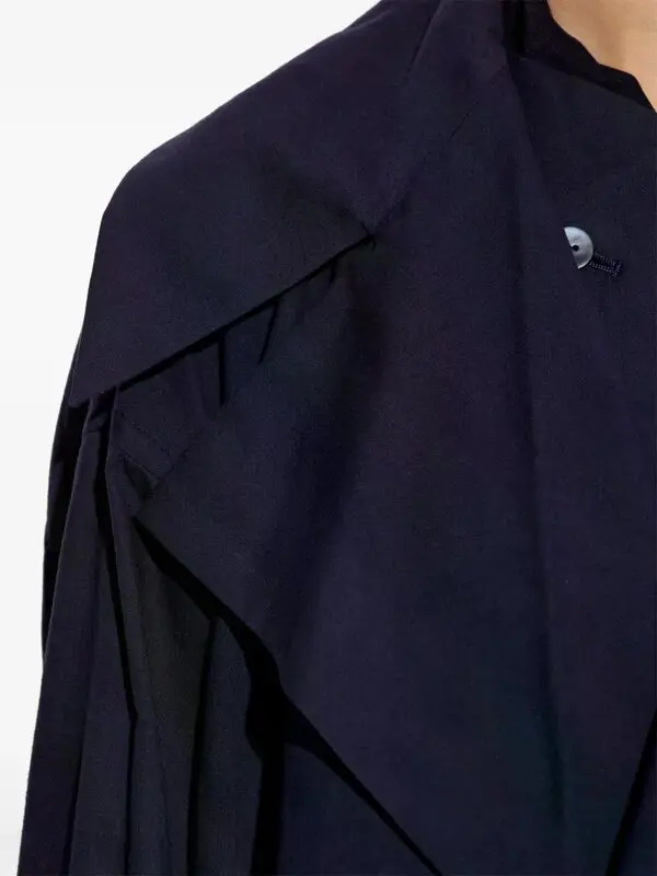 Issey Miyake Cotton Trench Coat