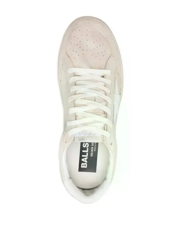 GOLDEN GOOSE Ball Star Sneakers In Suede - Neutrals