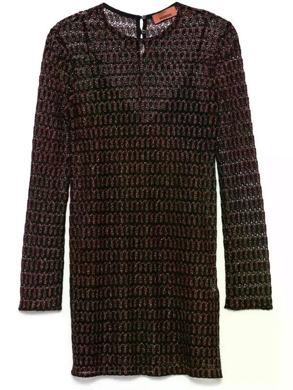 Missoni Open-knit Mini Dress