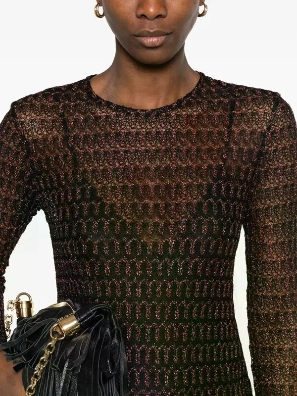 Missoni Open-knit Mini Dress