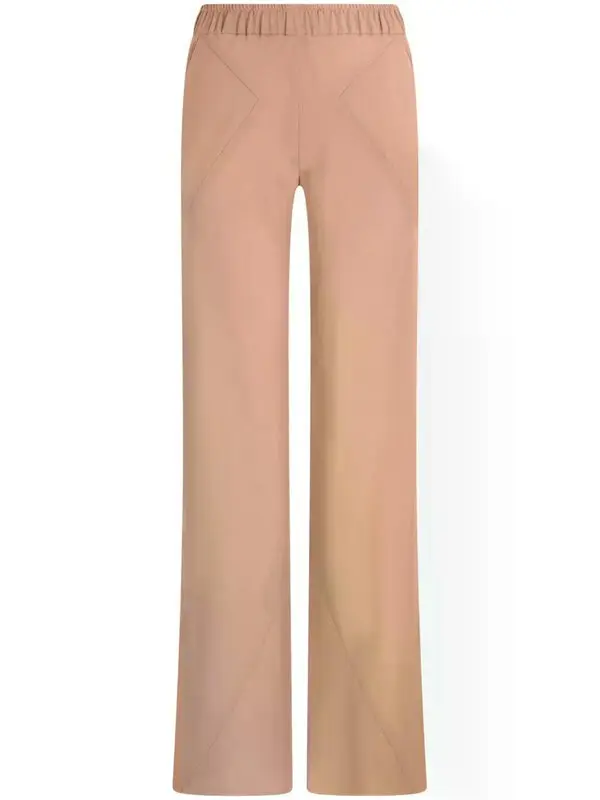 Giorgio Armani Mulberry-silk Palazzo Pants