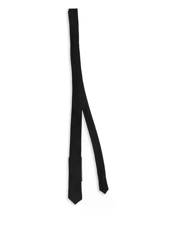 Saint Laurent Pattern Tie - Black