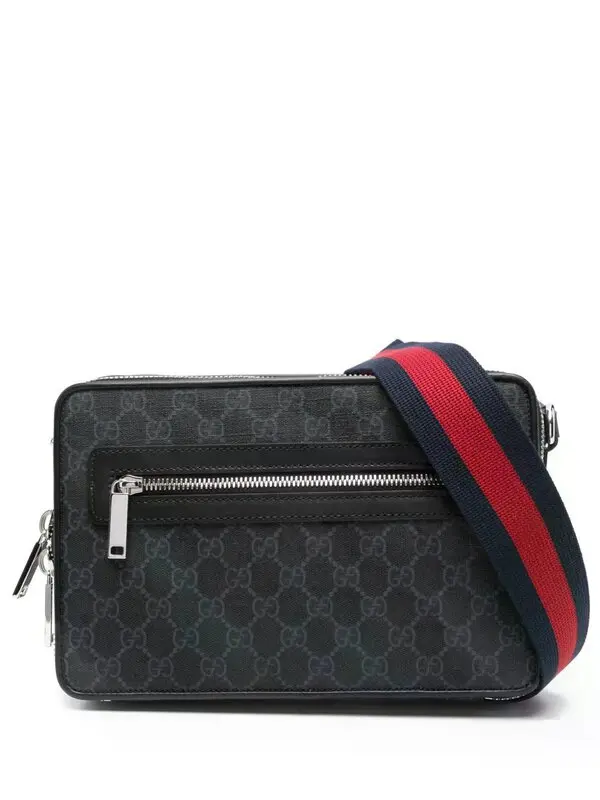 Gucci Gg Crossbody Bag - Black
