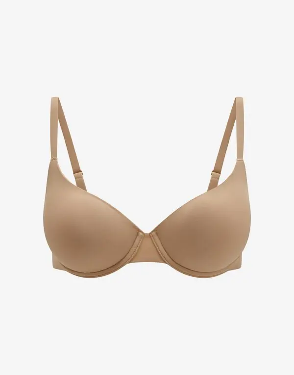 THIRDLOVE Comfortstretch Back Smoothing T-shirt Bra - Taupe