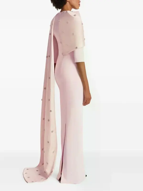 Safiyaa Cape-attached Dress