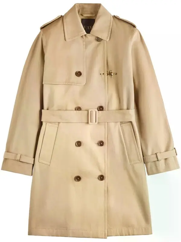 FAY Cotton Trench Coat