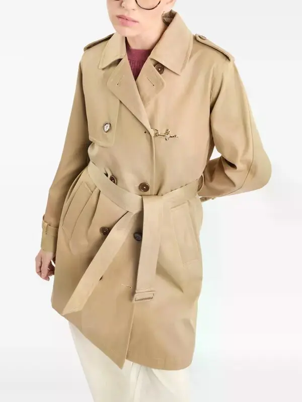 FAY Cotton Trench Coat
