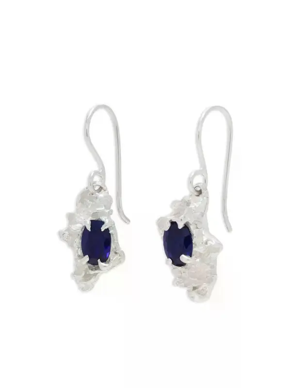 LOVENESS LEE Naoko Sapphire Earrings - Silver