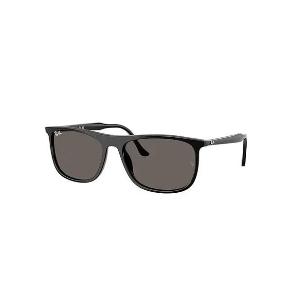 Ray-ban Sunglasses With Rectangle Frame - Black