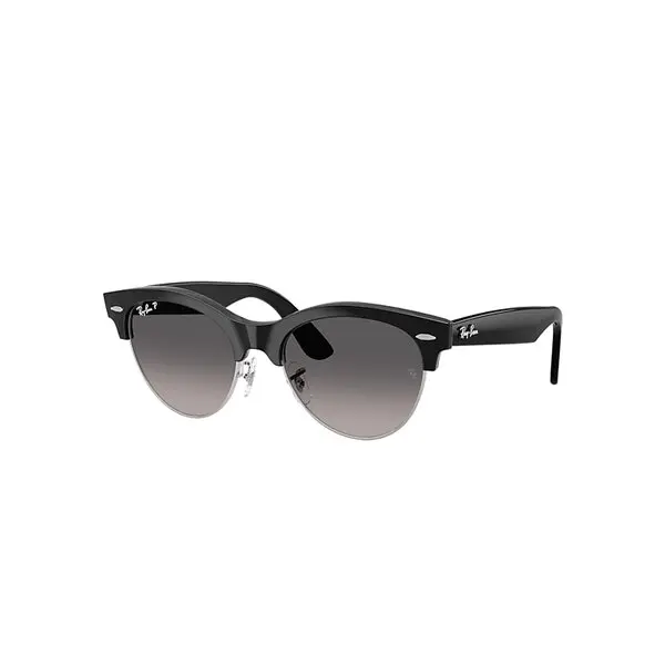 Ray-ban Clubmaster Way Sunglasses Frame Green Lenses - Black
