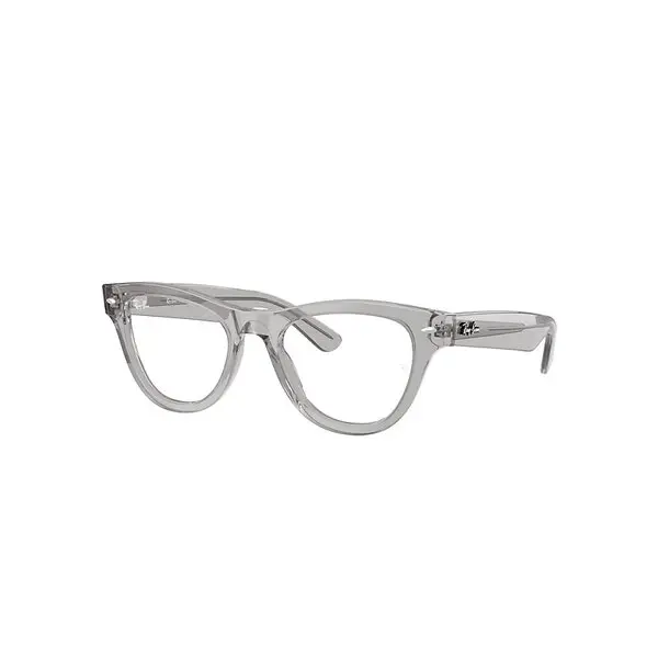 Ray-ban Optics Eyeglasses Frame With Clear Lenses - Light Gray