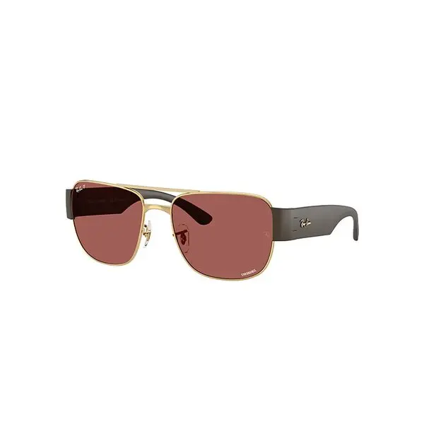 Ray-ban Chromance Square Sunglasses - Sand Brown