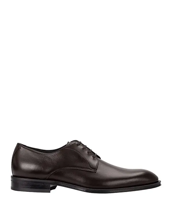 Hugo Boss Derrek Derby Dress Shoes - Dark Brown | Editorialist