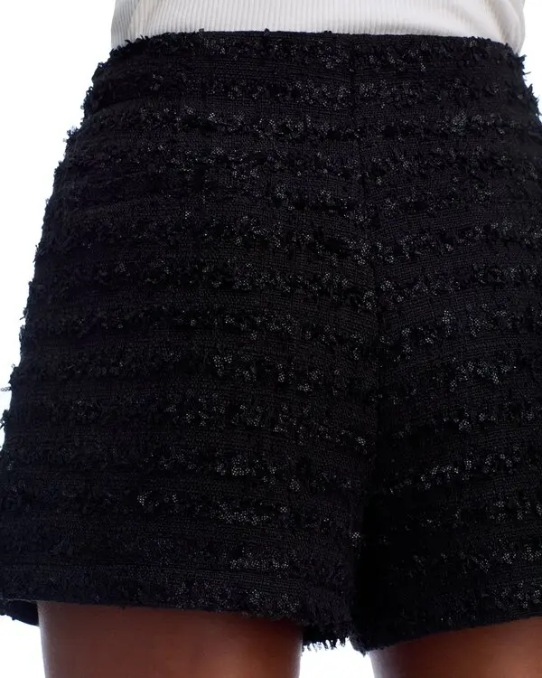 Aqua Tweed Shorts