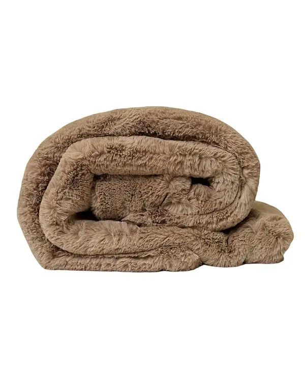 Cozy Earth Cuddle Blanket, Queen - Walnut